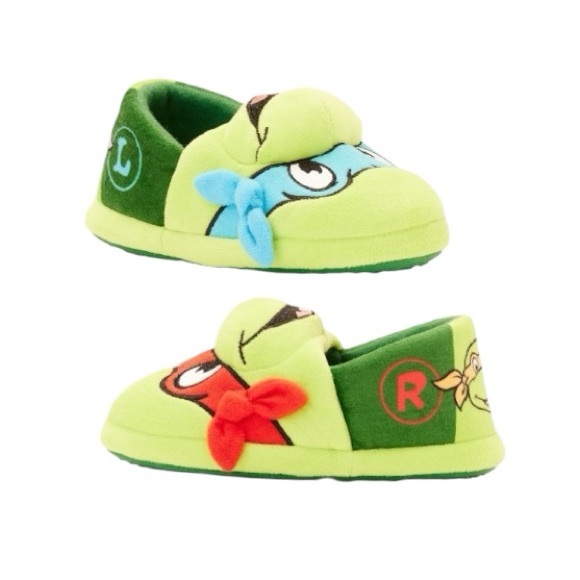 Nickelodeon | Shoes | Teenage Mutant Ninja Turtles Plush Slippers ...